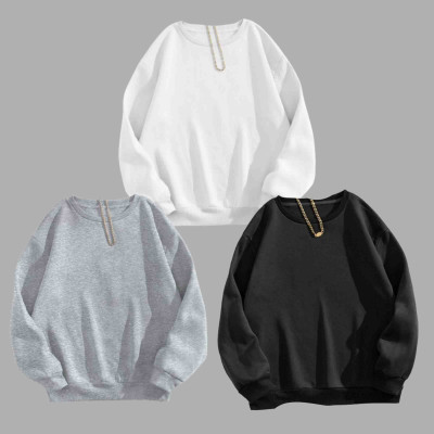Premium Drop Shoulder Sweat Shirt || 2517